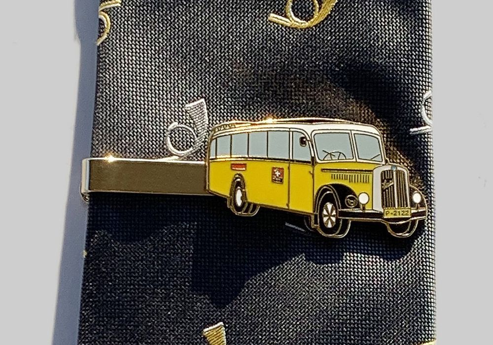 Postauto PTT Saurer L4C CT1D P 2122 (1949) Krawattennadel | Kaufen auf Ricardo