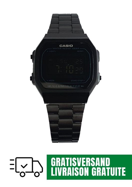 Casio Digitaluhr | Vintage Deep Black (Neu und originalverpackt) in La ...