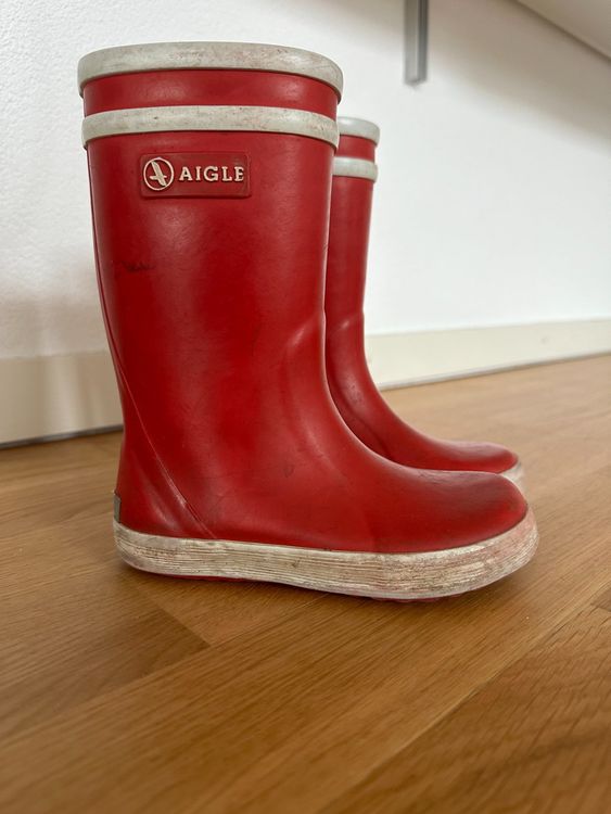 Bottes Aigle rouges Taille 25 | Kaufen auf Ricardo