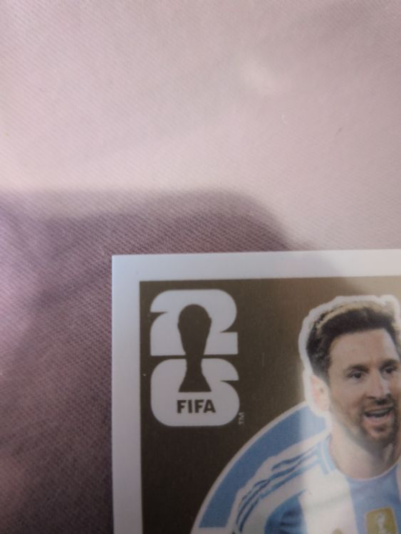 Panini FIFA WM 2026 Extra Sticker LIONEL MESSI Gold (Neu (gemäss ...