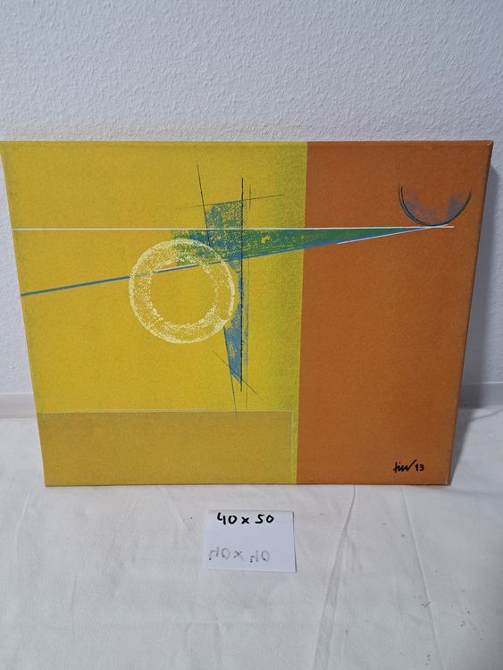 Acrylbild auf Leinwand (Neu und originalverpackt) in Tegerfelden für CHF 1 – nur Abholung auf ...