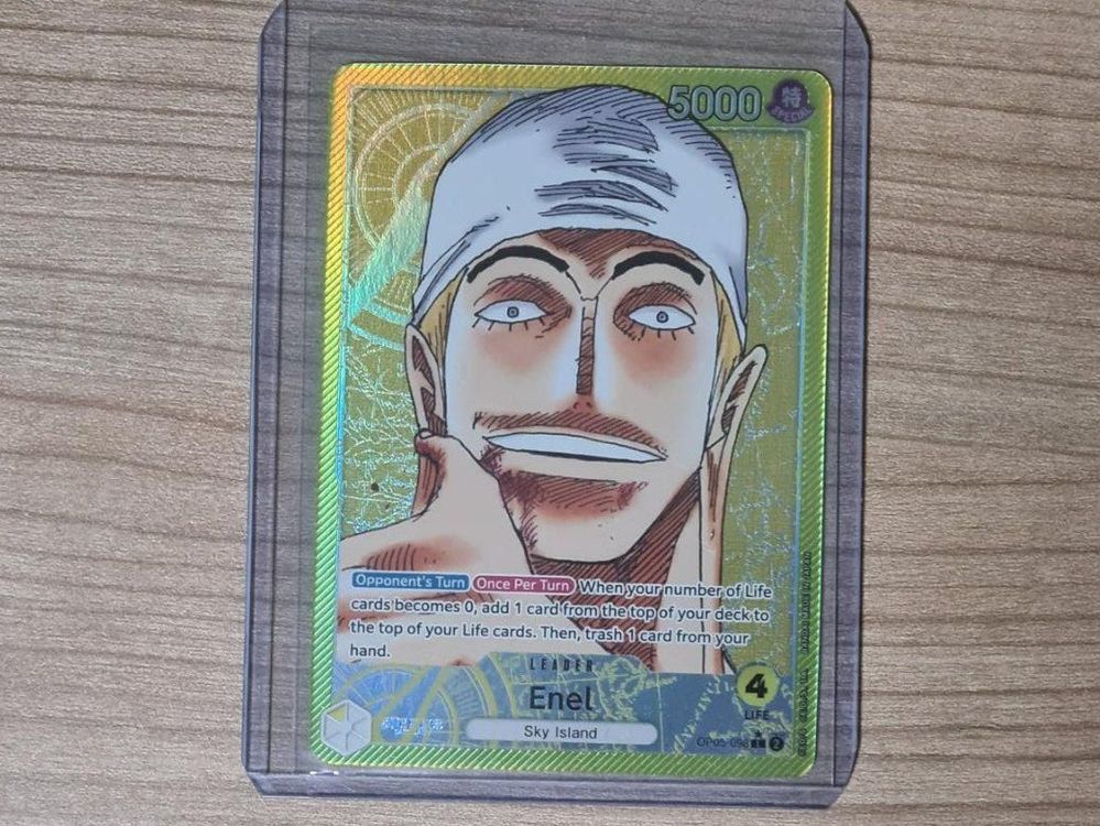 One Piece TCG: Enel - AA-Leader - OP05 (EN) | Kaufen auf Ricardo