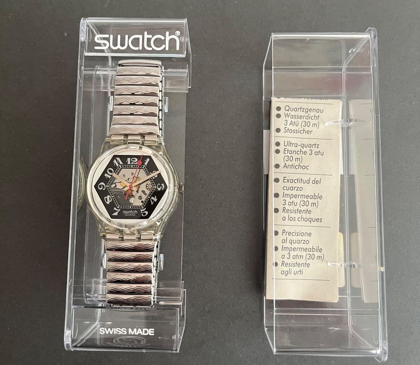 Swatch Black Jade GK158/9 1993 Top Zustand OVP (Neu und originalverpackt) in Zürich für CHF 40 ...