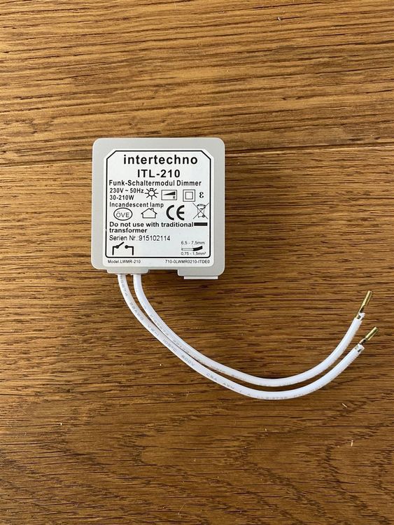 Intertechno ITL-210 #01 (Gebraucht) in Gossau ZH für CHF 5 – mit Lieferung auf Ricardo kaufen