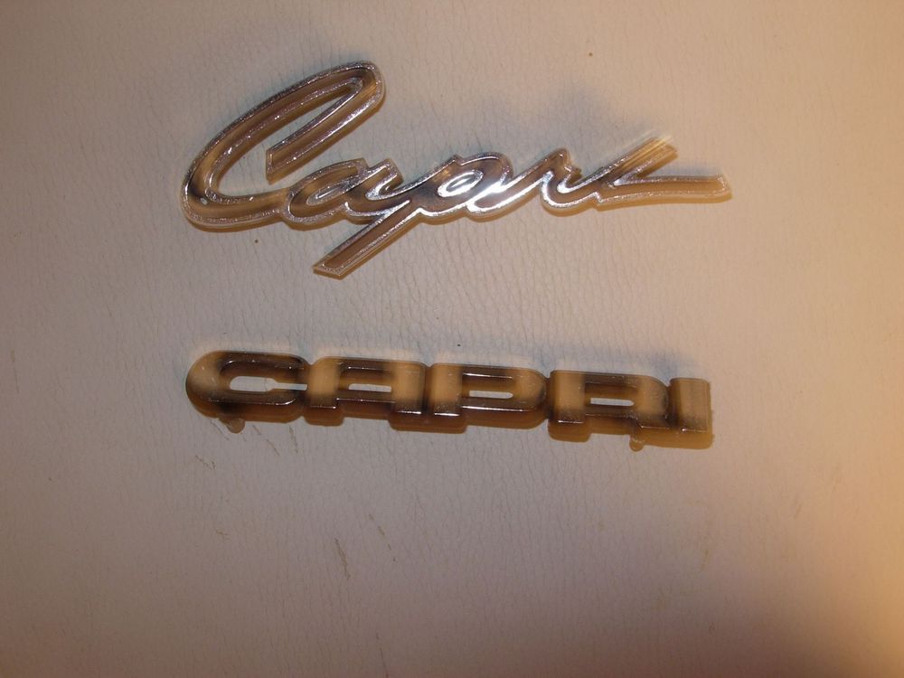 Ford Capri Embleme | Kaufen auf Ricardo
