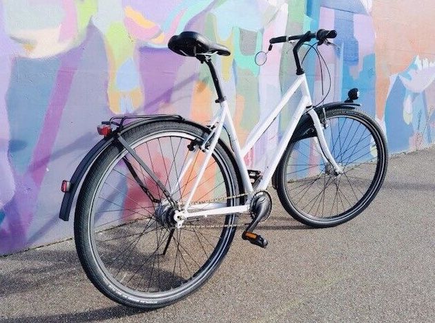 Lastenrad / Tourenrad Herkelmann für Damen 28er, weiß, Gänge | Kaufen ...