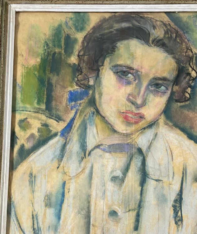 Henri Fehr (1890-1974) grosses Pastell | Kaufen auf Ricardo