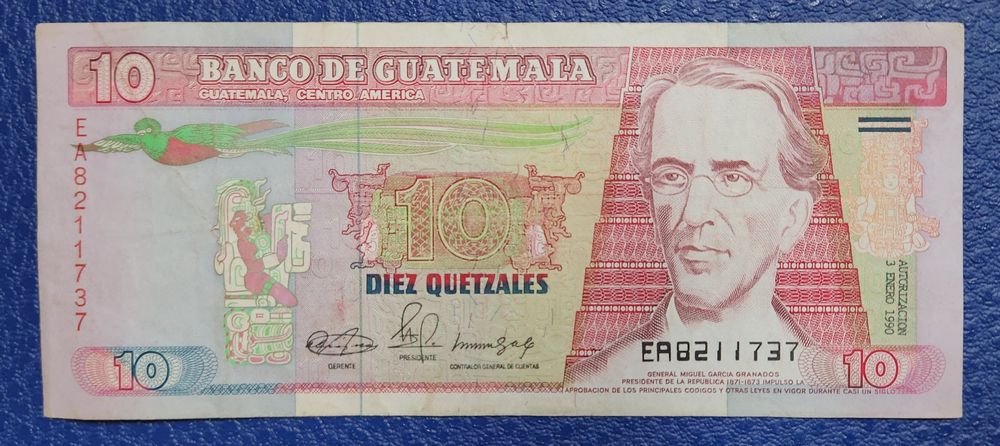 Guatemala-10 Quetzales XF | Kaufen auf Ricardo