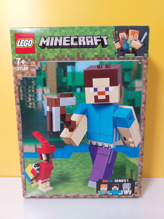 LEGO Minecraft 21148 Big Steve mit Papagei NEU (Neu und ...