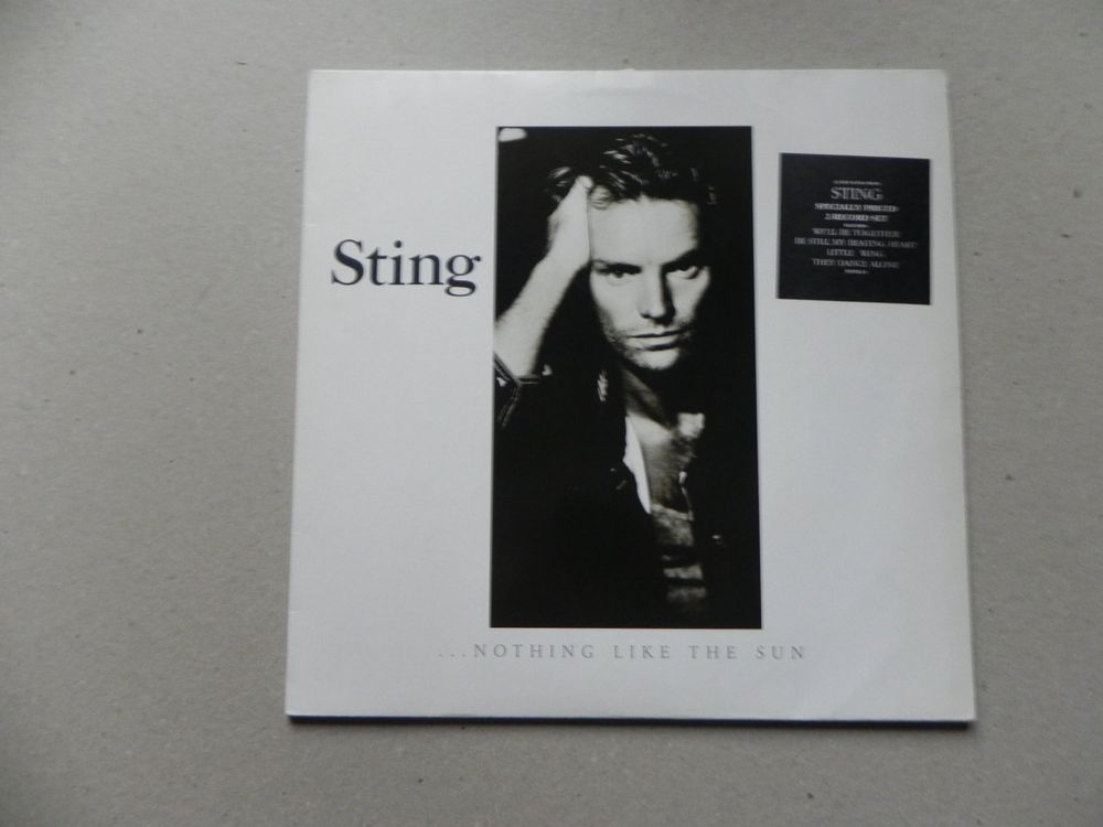 Doppel LP brit. Rock Pop Band Sting 1987 Noting like the Sun | Kaufen auf Ricardo