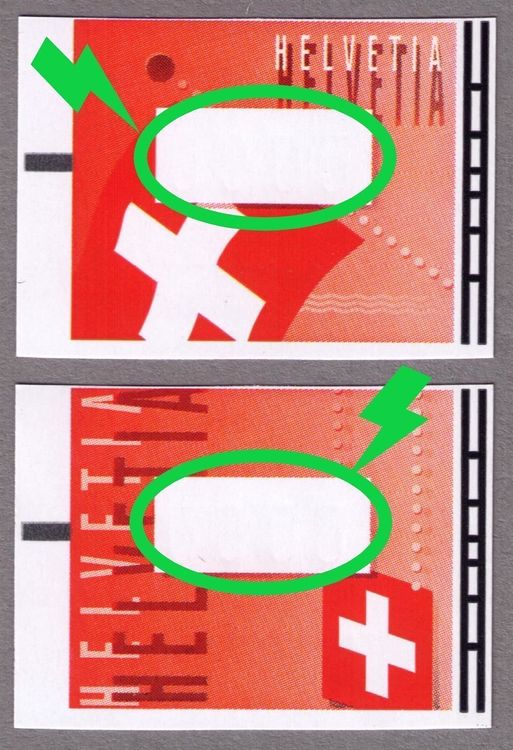 ATM 20+21/19+20_Abarten-Serie "LEERDRUCKE" ! ** (Neu (gemäss ...