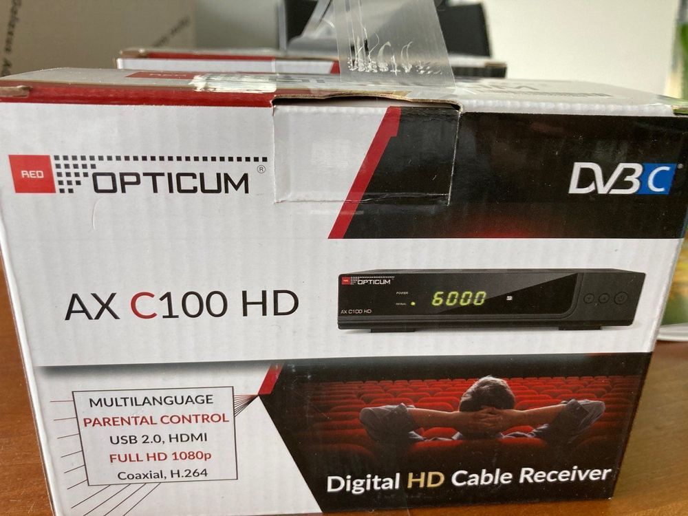 Digital HD Cable Receiver AX C100 HD (Neu und originalverpackt) in ...