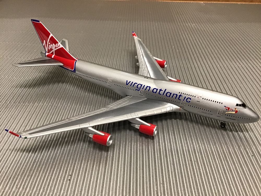 b-747-4Q8 Virgin Atlantic 1:400 Metall | Kaufen auf Ricardo
