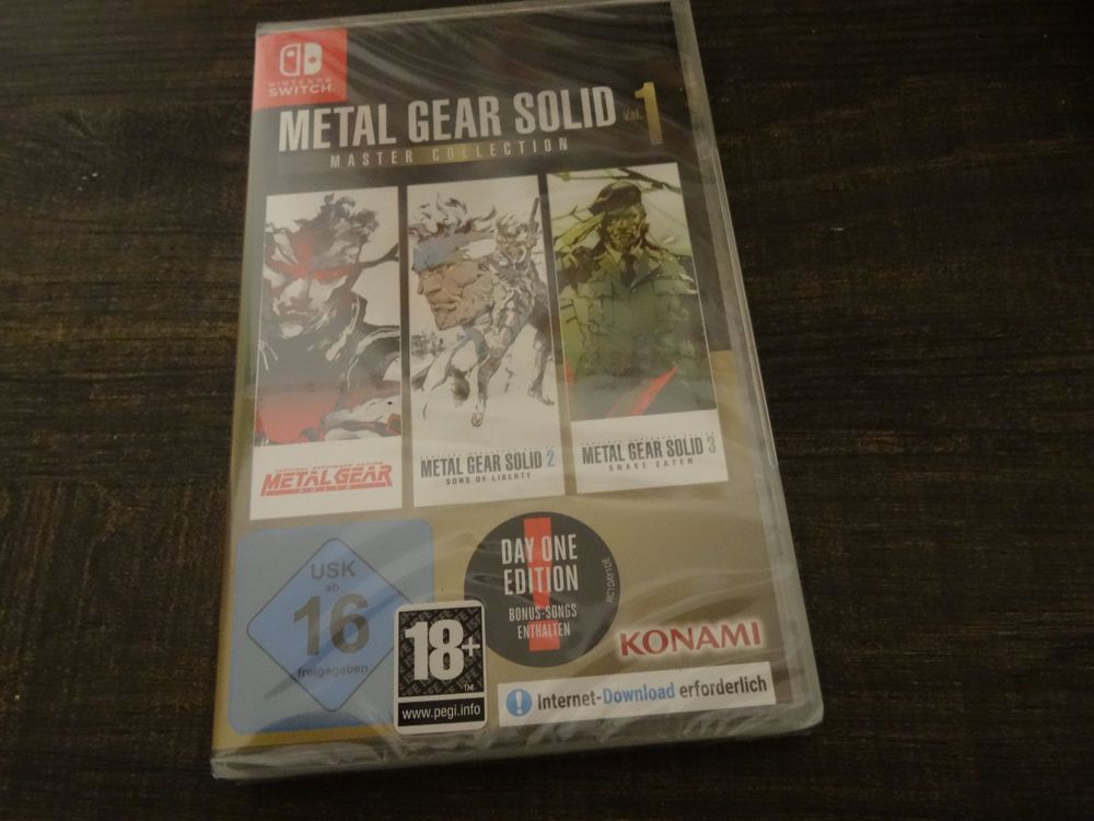 Metal Gear Solid - Master Collection Vol. 1 SWITCH NEUWARE (Neu und ...