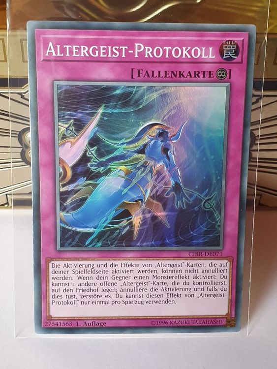 Altergeist Protokoll Yugioh Super Rare (Gebraucht) in Oberdorf BL für CHF 1 – mit Lieferung auf ...