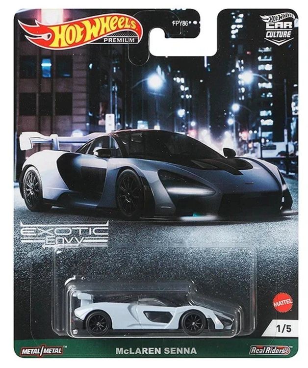 HOT WHEELS REAL RIDERS EXOTIC ENVY MCLAREN SENNA (Neu und ...