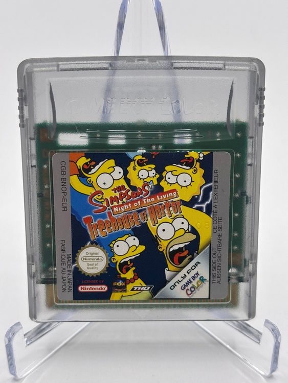 GBC - The Simpsons: Night of the Living Treehouse of Horror (Gebraucht ...