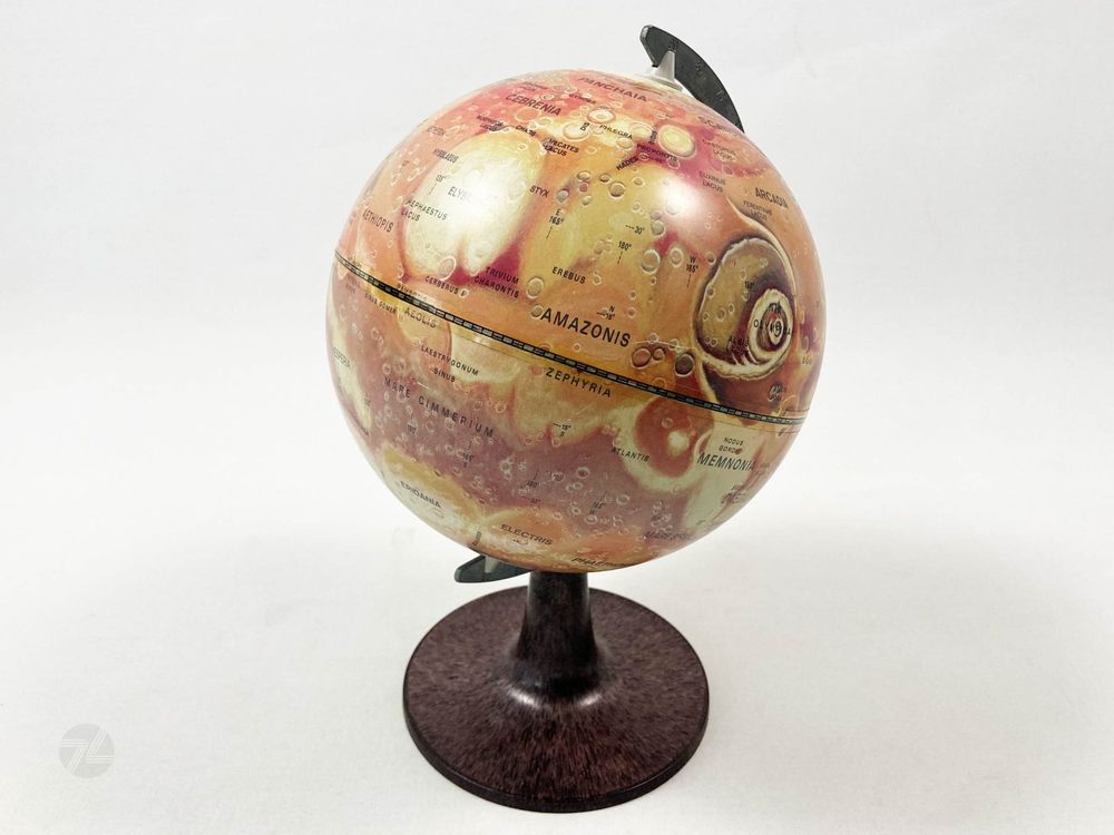 Mars Globus Planet Scan-Globe Denmark Vintage ø15cm 1960s (Gebraucht ...