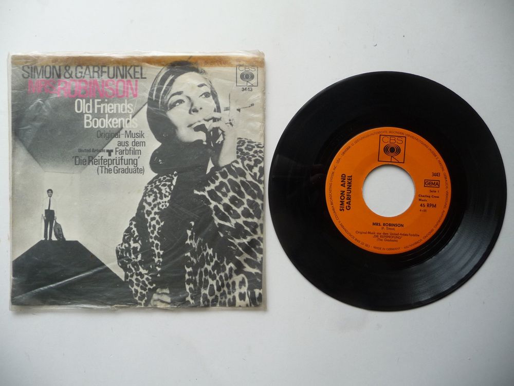 SI SIMON & GARFUNKEL - MRS ROBINSON, OLD FRIENDS/BOOKENDS (Gebraucht ...