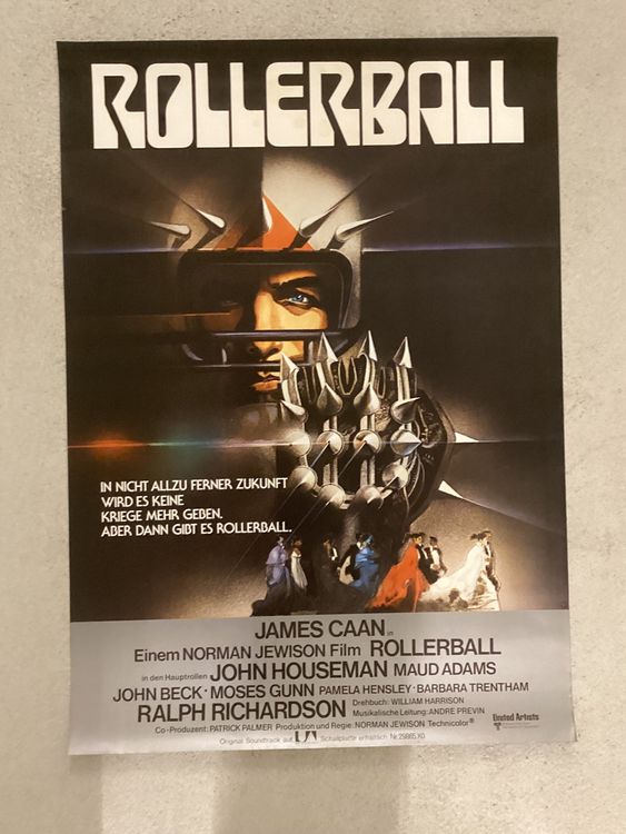 Promoplakat Rollerball (mini Riss an Kante) (Gebraucht) in Gutenswil ...