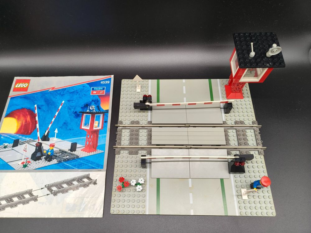 Lego 4539 – Railroad Manual Level Crossing Bahnübergang (Gebraucht) in ...