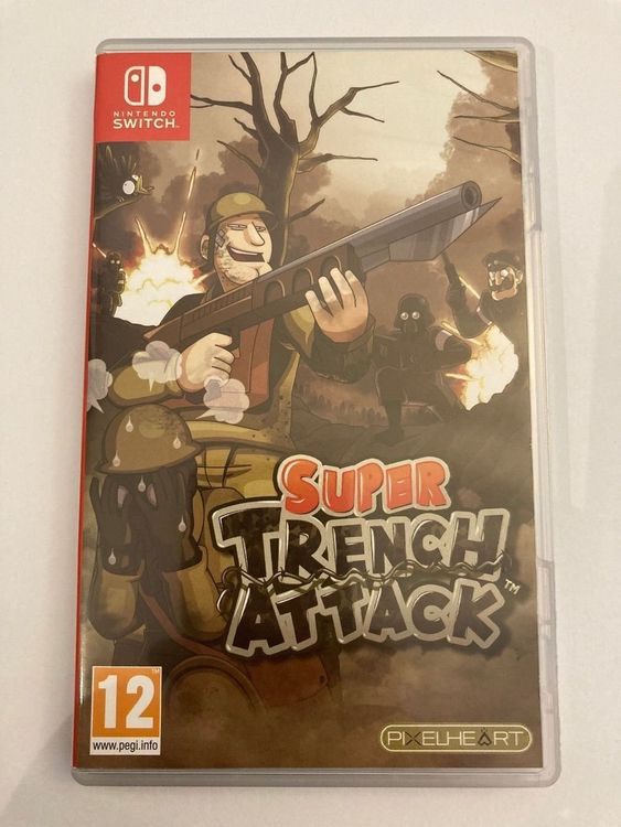 Switch Spiel - Super Trench Attack - limitiert / selten (Gebraucht) in Zürich für CHF 15 – mit ...