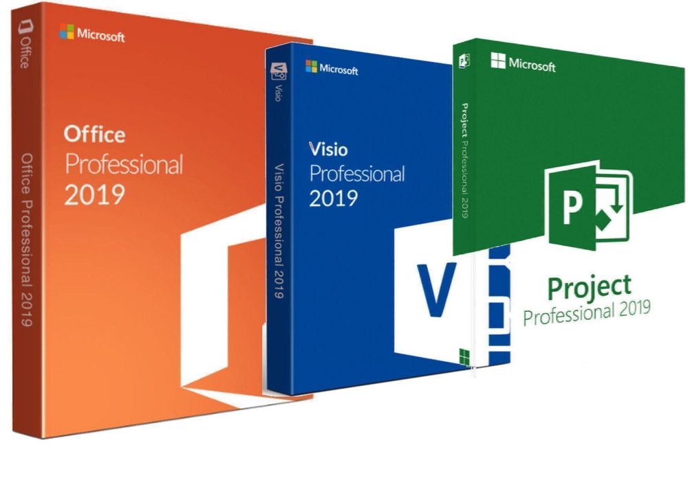 Office 2019 Pro, Visio, Project Pro Plus (Gebraucht) in Brissago für ...