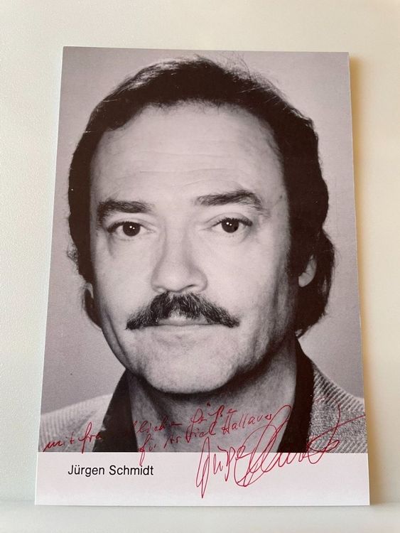 Autogrammkarte Jürgen Schmidt | Kaufen auf Ricardo
