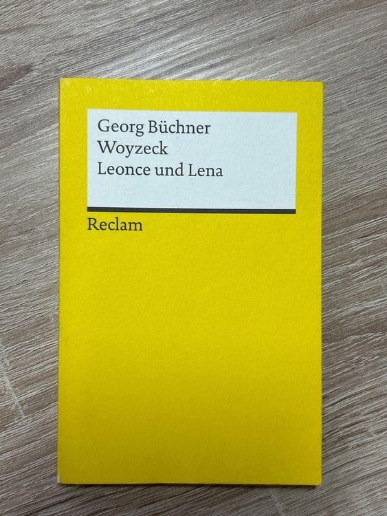 Woyzeck, Leonce und Lena von Georg Büchner | Kaufen auf Ricardo