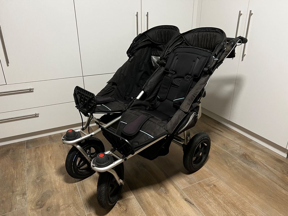 TFK Joggster Twin Adventure 2 inkl. 2x Babywanne + Aerosleep (Gebraucht ...