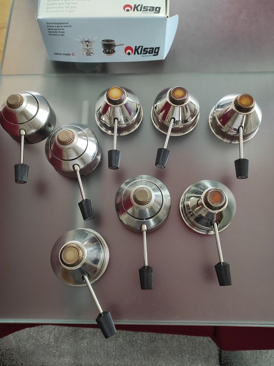 8 x Kisag Sicherheitsgasbrenner | Kaufen auf Ricardo
