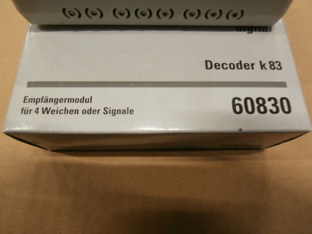 Märklin 3x 60830 Decoder K83 (Gebraucht) in Gossau SG für CHF 41 – mit Lieferung auf Ricardo kaufen