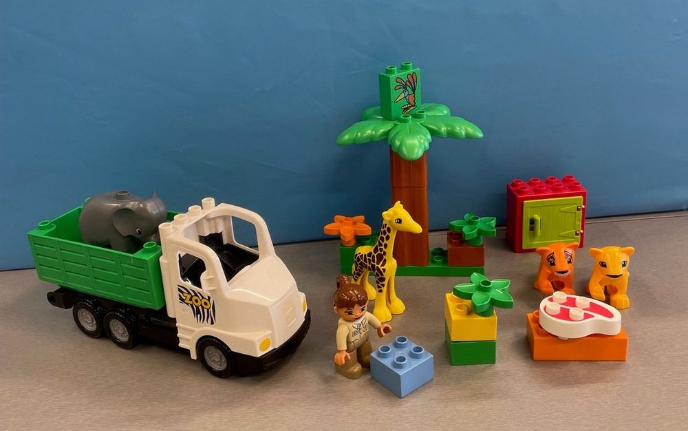 Duplo Zootiere mit Zootransporter (Gebraucht) in Sirnach für CHF 18 – mit Lieferung auf Ricardo ...