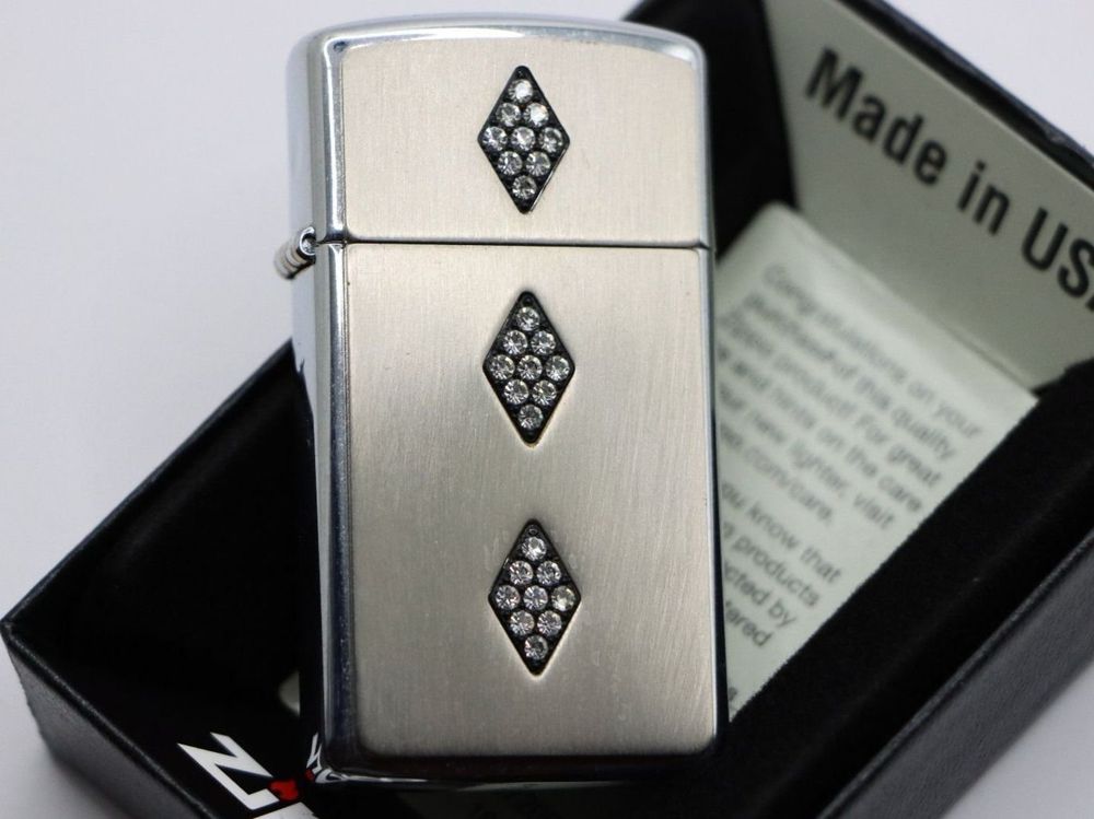 ZIPPO Slim Crystal Trinity Swarovski Emblem (Neu (gemäss Beschreibung)) in Ennenda für CHF 20 ...