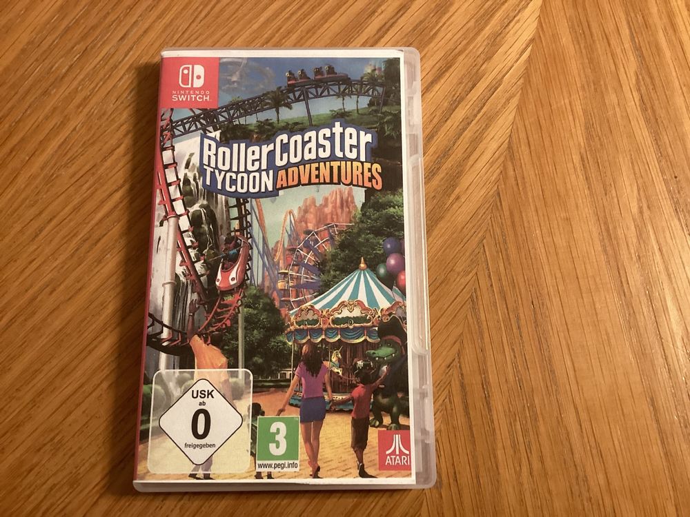 Switch Spiel Roller Coaster Tycoon Adventures (Neu (gemäss Beschreibung ...