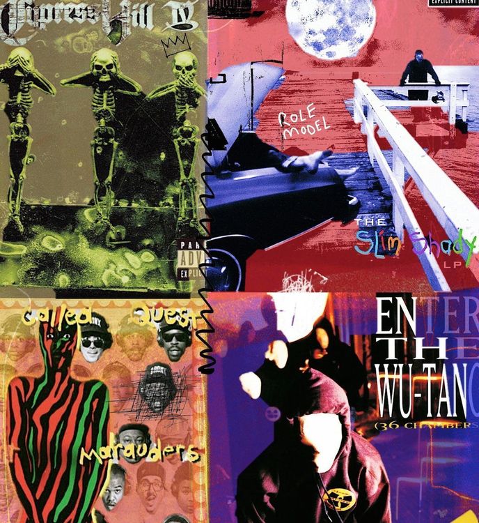 Rap Covers Pop Art Kunst Hip Hop Wu Tang Eminem Cypress Hill (Neu ...