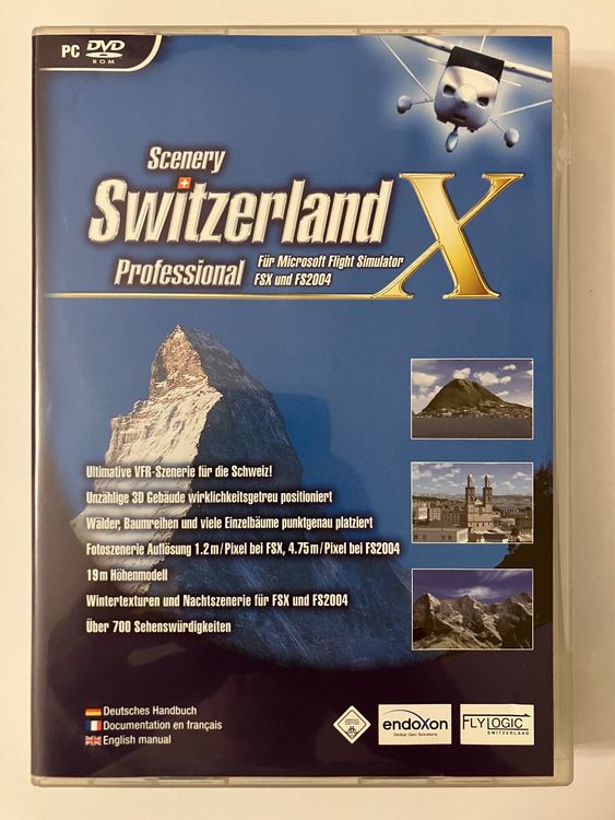 FSX Add-on: Scenery Switzerland Professional X - PC (Gebraucht) in ...