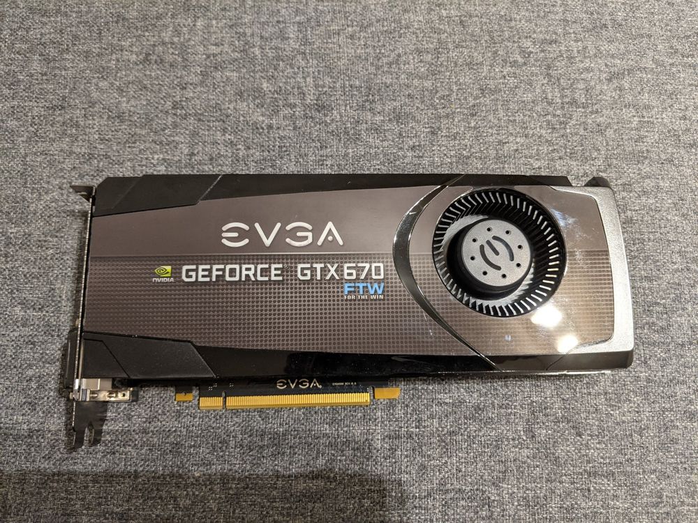 EVGA GTX 670 FTW (2GB) Grafikkarte (Gebraucht) in Frauenfeld für CHF 5 – nur Abholung auf ...