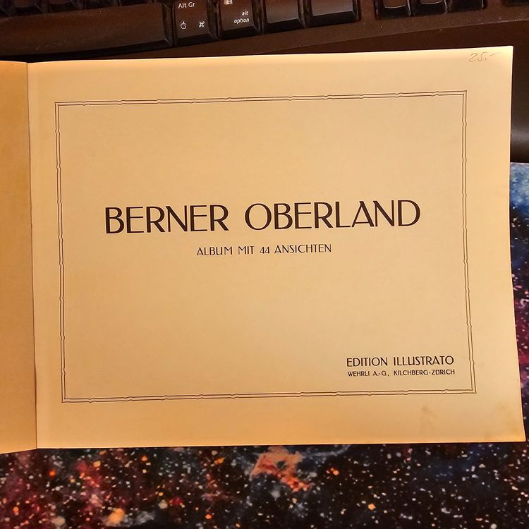 BERNER OBERLAND ALBUM MIT 44 ANSICHTEN EDITION ILLUSTRATION (Gebraucht ...