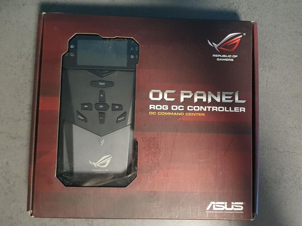 ASUS ROG Overclocking Panel | Kaufen auf Ricardo