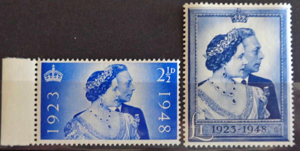 GB - UK 1948: Silberhochzeit George VI / Elizabeth, * | Kaufen auf Ricardo