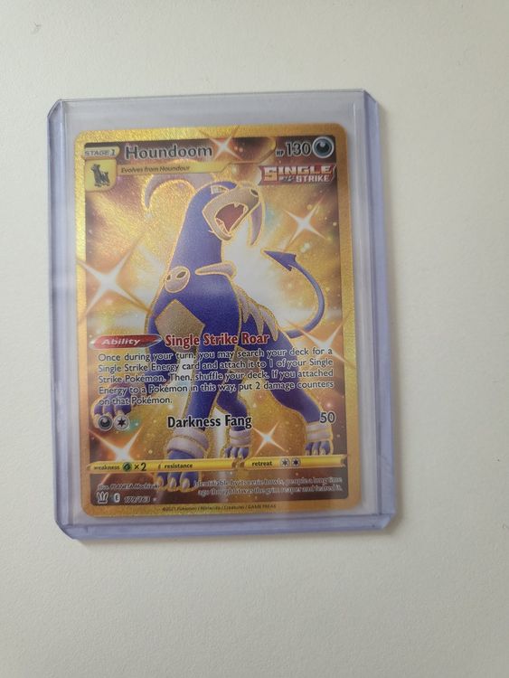 Houndoom gold shiny #179 Pokemon TCG (Gebraucht) in für CHF 14 – mit ...