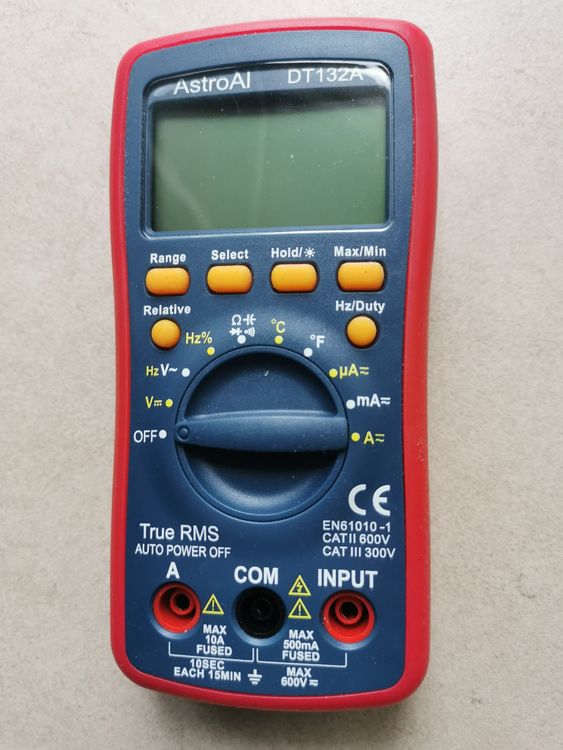 Multimeter AstroAI132A | Kaufen auf Ricardo