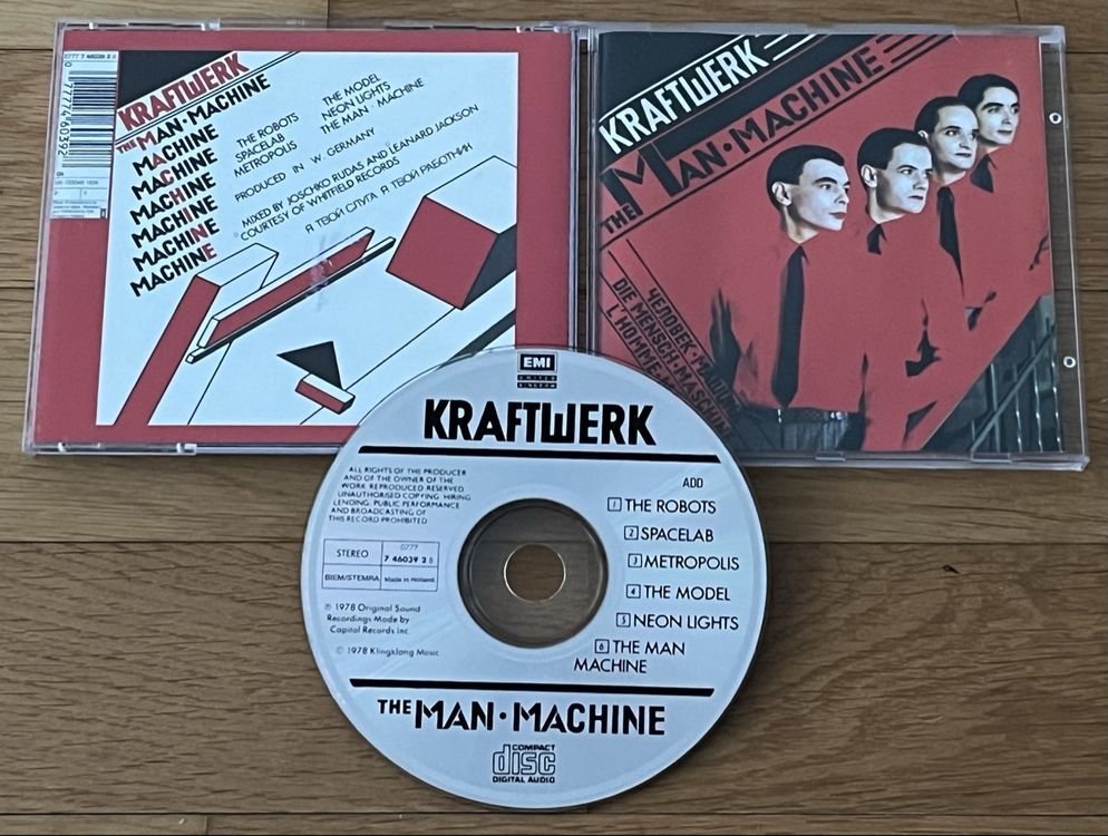 Kraftwerk - The Man • Machine - CD (Neu (gemäss Beschreibung)) in ...