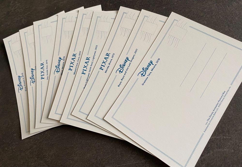 The Disney Animation Postcard, Princess & Pixar | Kaufen auf Ricardo