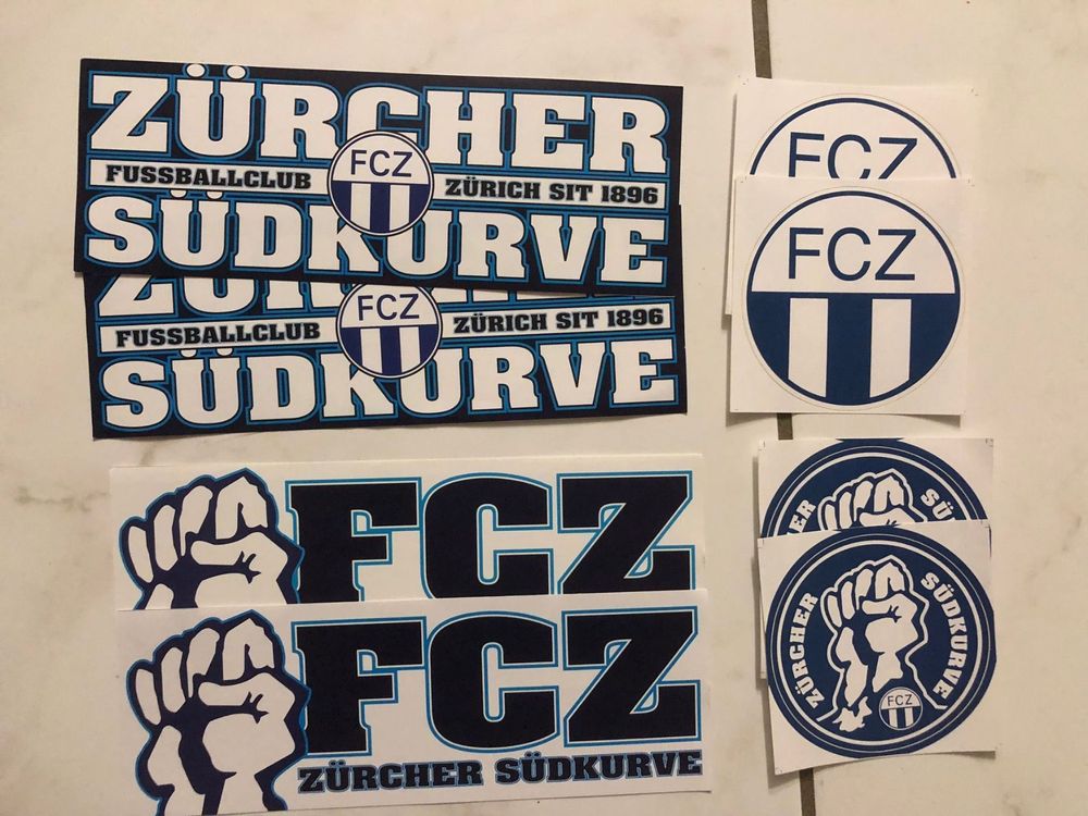 FC Zürich Sticker Südkurve (Gebraucht) in Wil SG für CHF 18 – mit ...