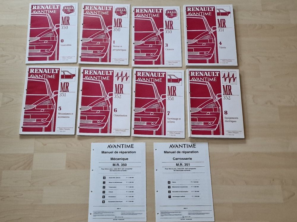Renault Matra Avantime Werkstatthandbuch original Renault (Gebraucht ...