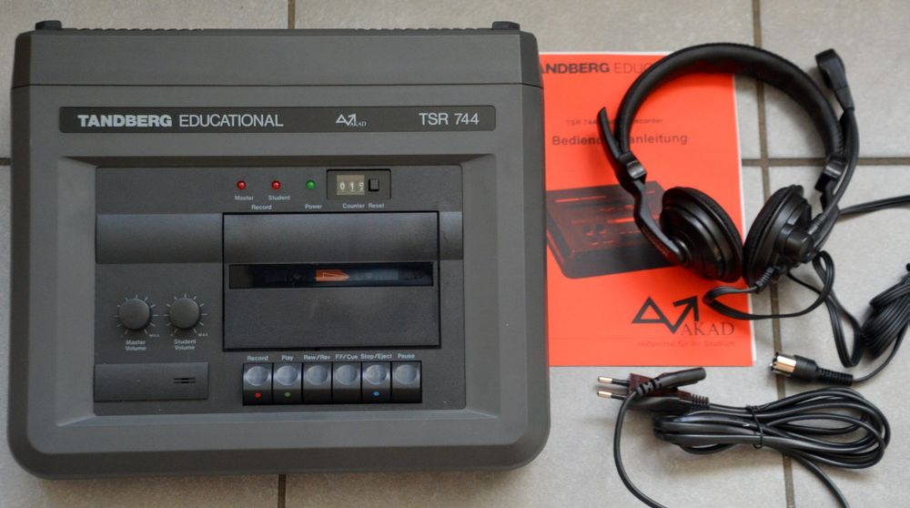 Kassettenrecorder Tandberg Educational magnétophone (Neu (gemäss ...