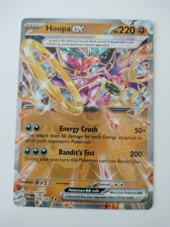 Pokemon Hoppa ex von Paradoxrift 98/182 (Neu (gemäss Beschreibung)) in ...