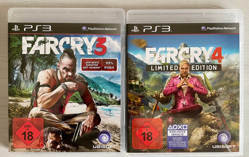 PS3 Far Cry 3 und 4 | Kaufen auf Ricardo